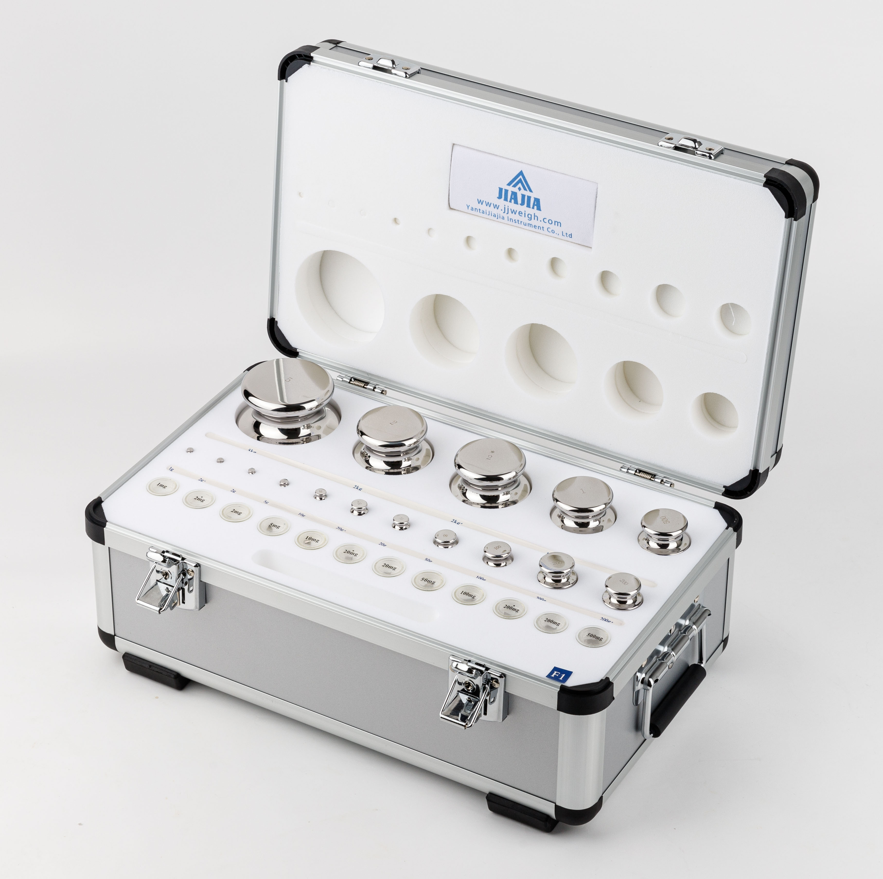 China ASTM calibration weights set (1 mg-5 kg) cylindrical shape ...